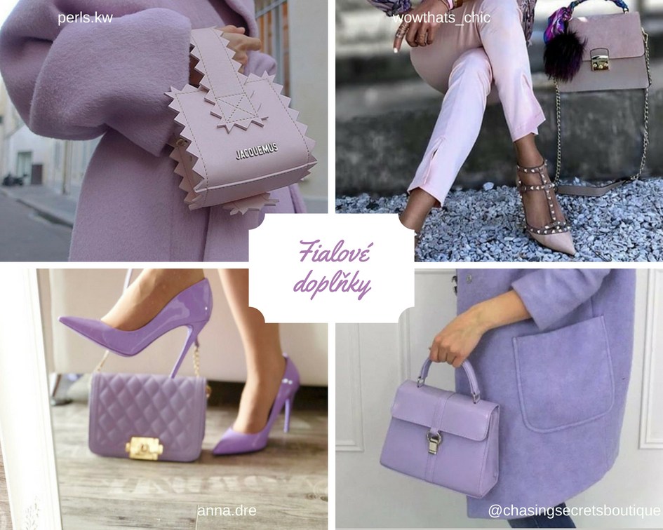 40+ Fialová barva a 5 tipů jak ji nosit