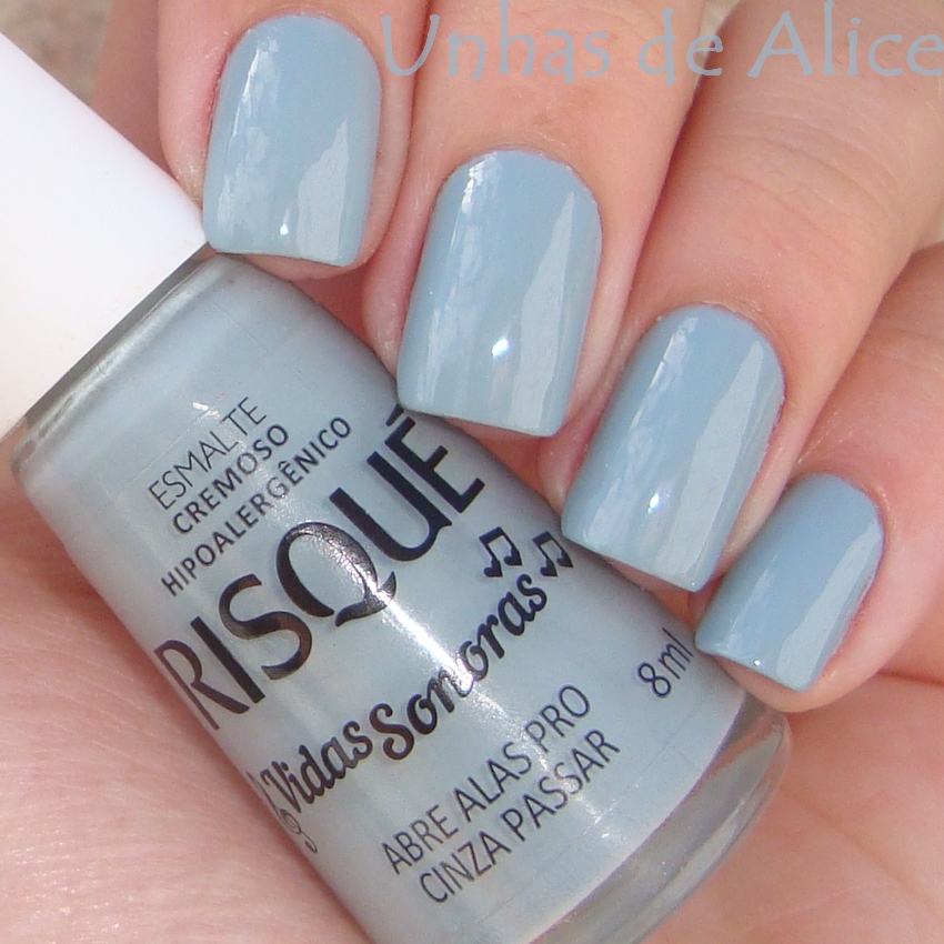 Unhas de Alice: Abre Alas Pro Cinza Passar - Risqué + Neon