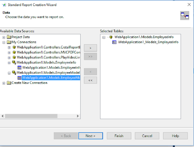 DOTNET: How to create crystal Reports with MVC.