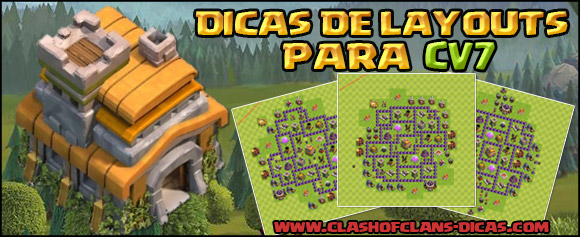 Layouts de CV7 para Clash of Clans