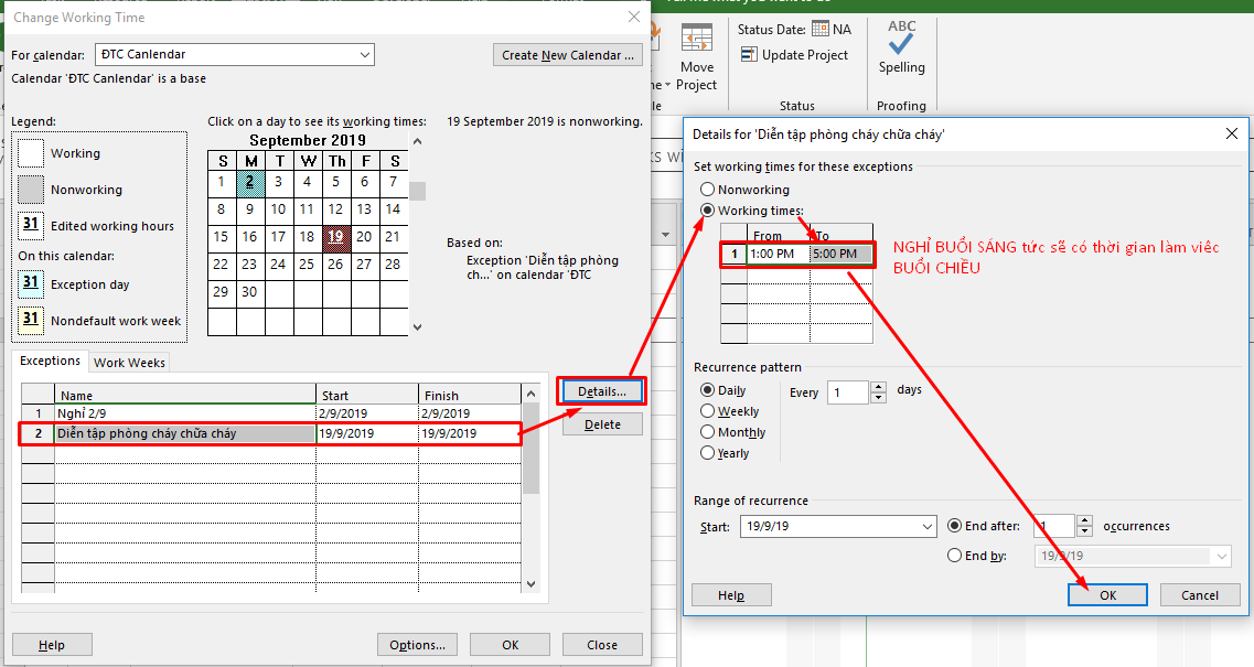 [Chia sẻ] Tạo và gán lịch trong MS Project - Powered by Discuz!