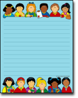 PAGE 2 - MULTICULTURAL: Multicultural WRITING PAD Sheet to SAVE / PRINT ...
