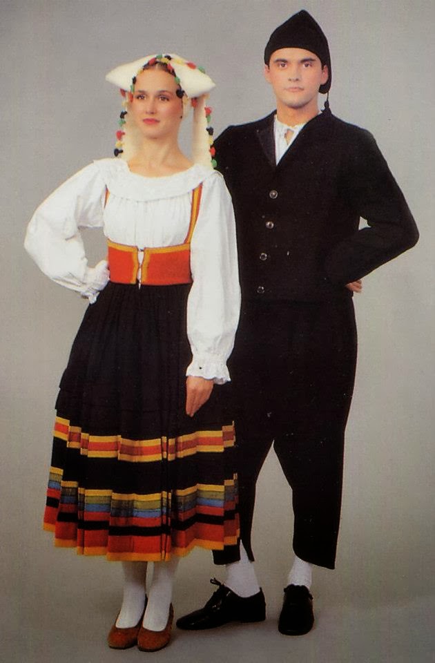 FolkCostume&Embroidery: Overview of Croatian Costume, part 4; Adriatic ...