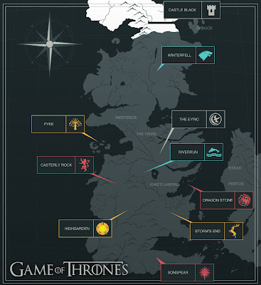 It Started In 82: Game of Thrones - Map Mock up