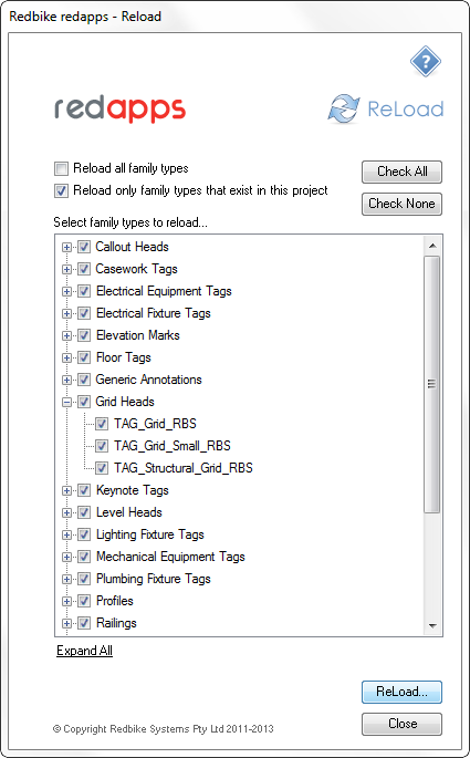 Revit Add-Ons: RDBK_ReLoad Add-in for Revit