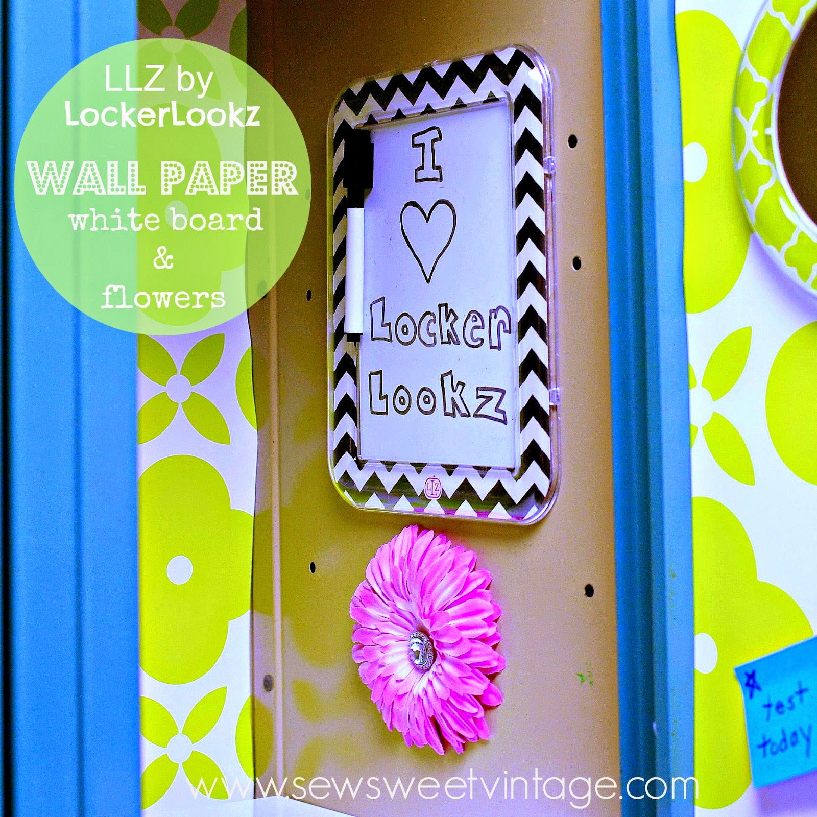 Sew Sweet Vintage: LockerLookz locker pretty-up