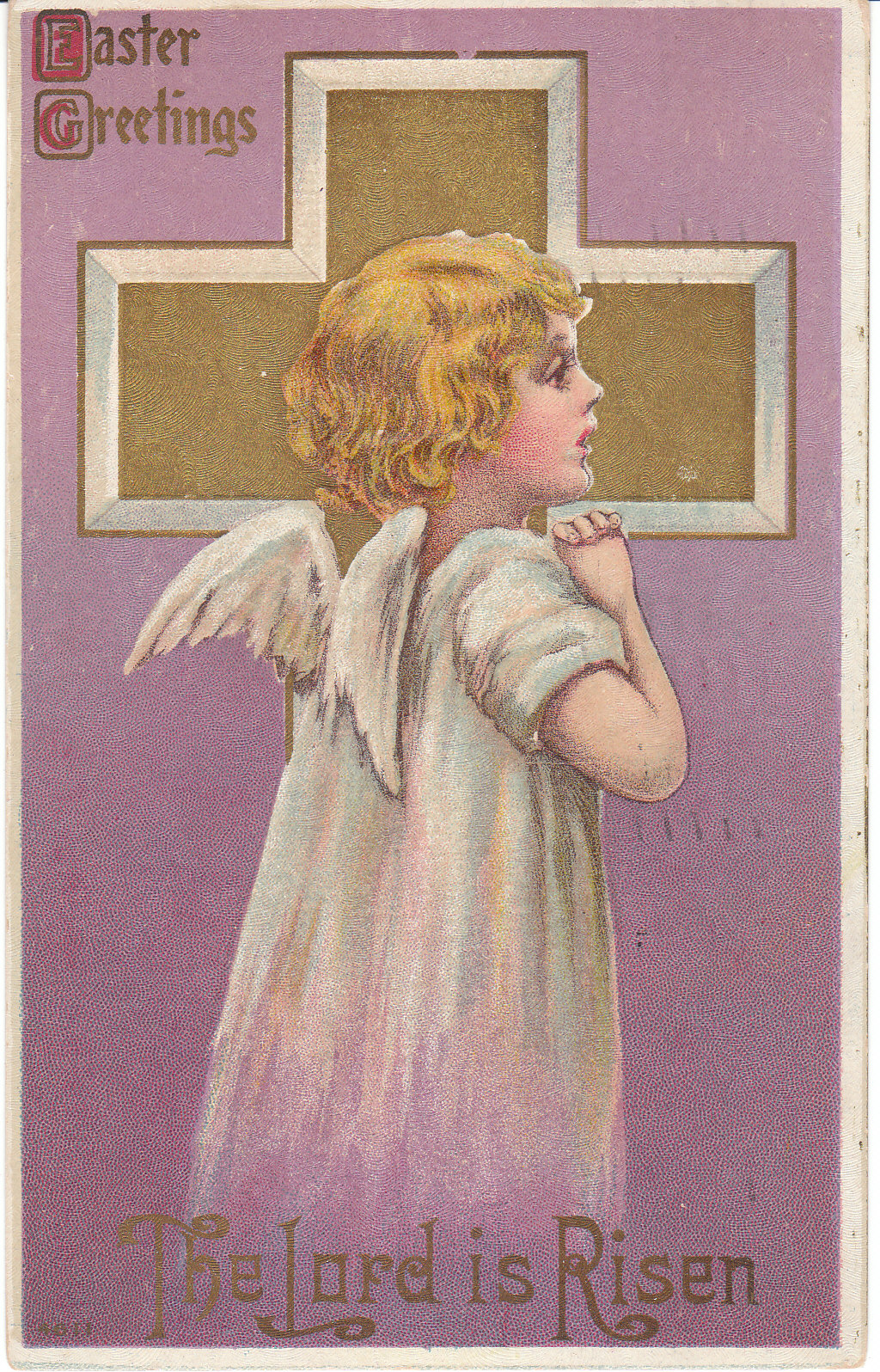 View from the Birdhouse: Vintage Easter Angel Cards