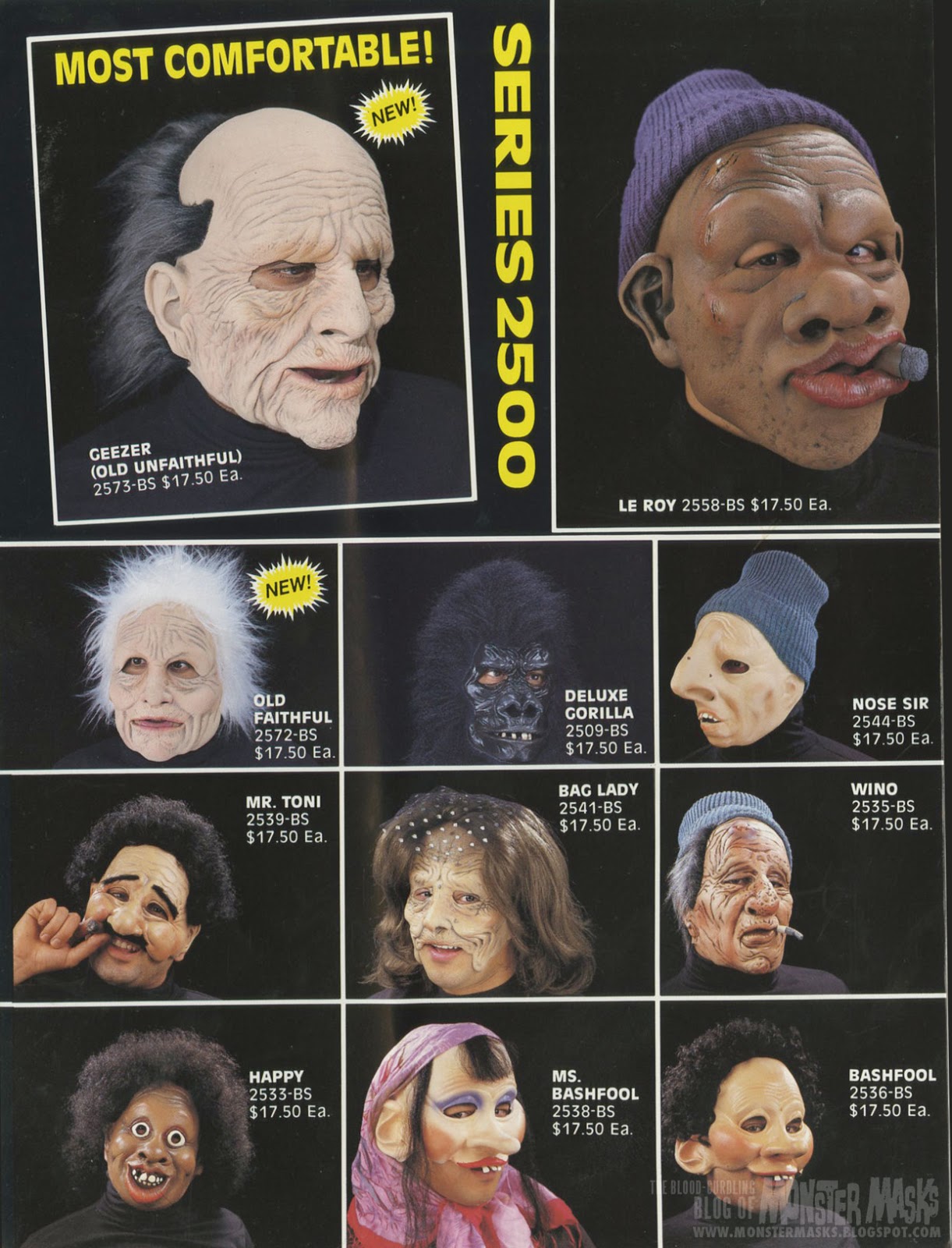 1992 Be Something Studios Catalog | Blood Curdling Blog of Monster Masks