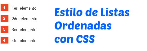 Estilo de Listas Ordenadas con CSS ~ Cambio-Cambie-Blogger