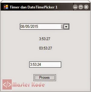 database: Penggunaan Timer dan DateTimePicker pada Visual Basic