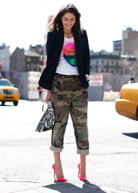 Dying For Fashion: Estilo Camuflado a grande Trend desta Estação