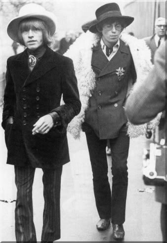A Dandy In Aspic: Brian Jones - 1960's Peacock Style Icon