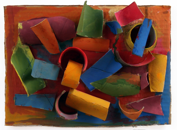 Craftsboom: 3D Art / paper roll sculptures