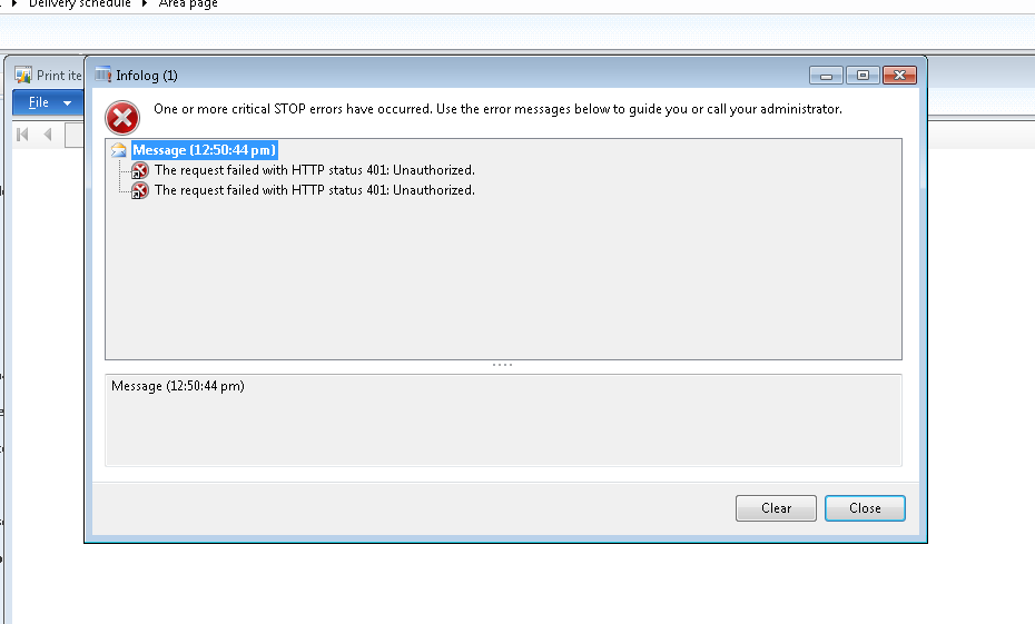 Dax Dude Dynamics Ax Ax Ssrs Error The Request Failed With Status 401 Unauthorized