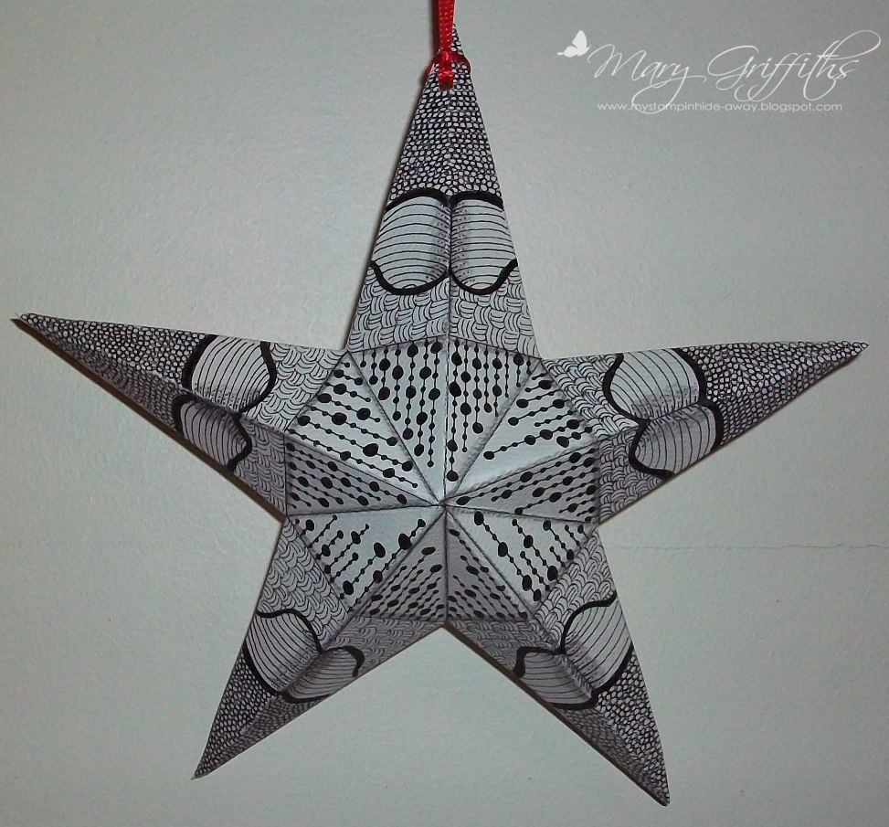 My Stampin' Hide-away: Zentangle Star