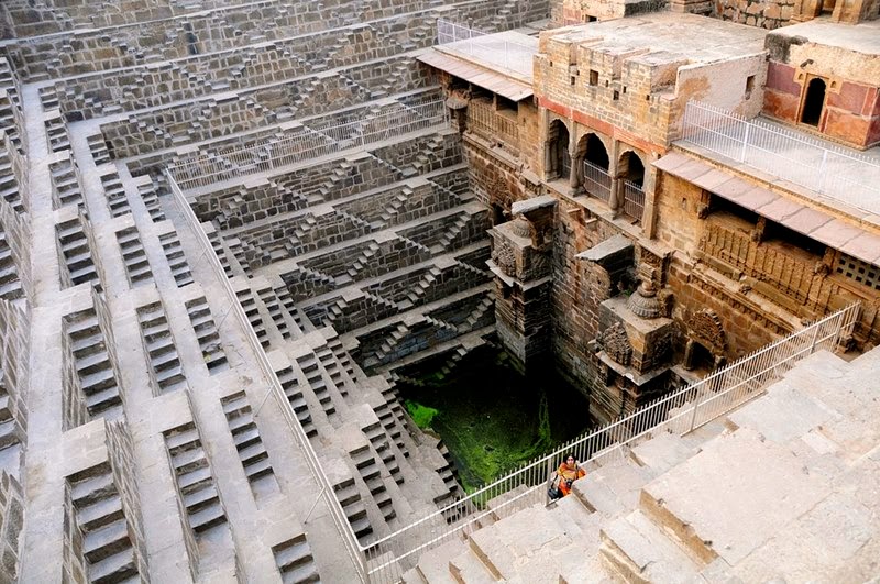 The Magnificent Structure of Ancient Step well, Chand Baori | Rajasthan ...