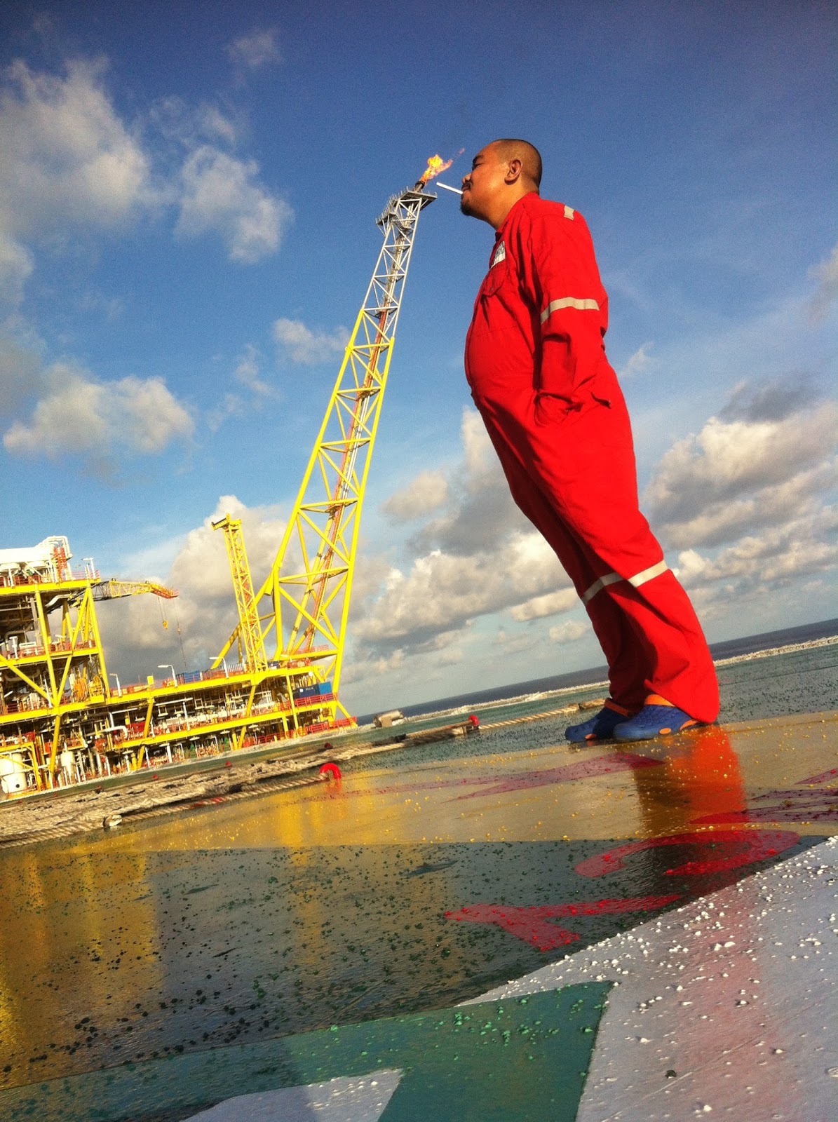 Zumaire Hasan (Aseng) Blog: Pengalaman Di Offshore - KBB Platform