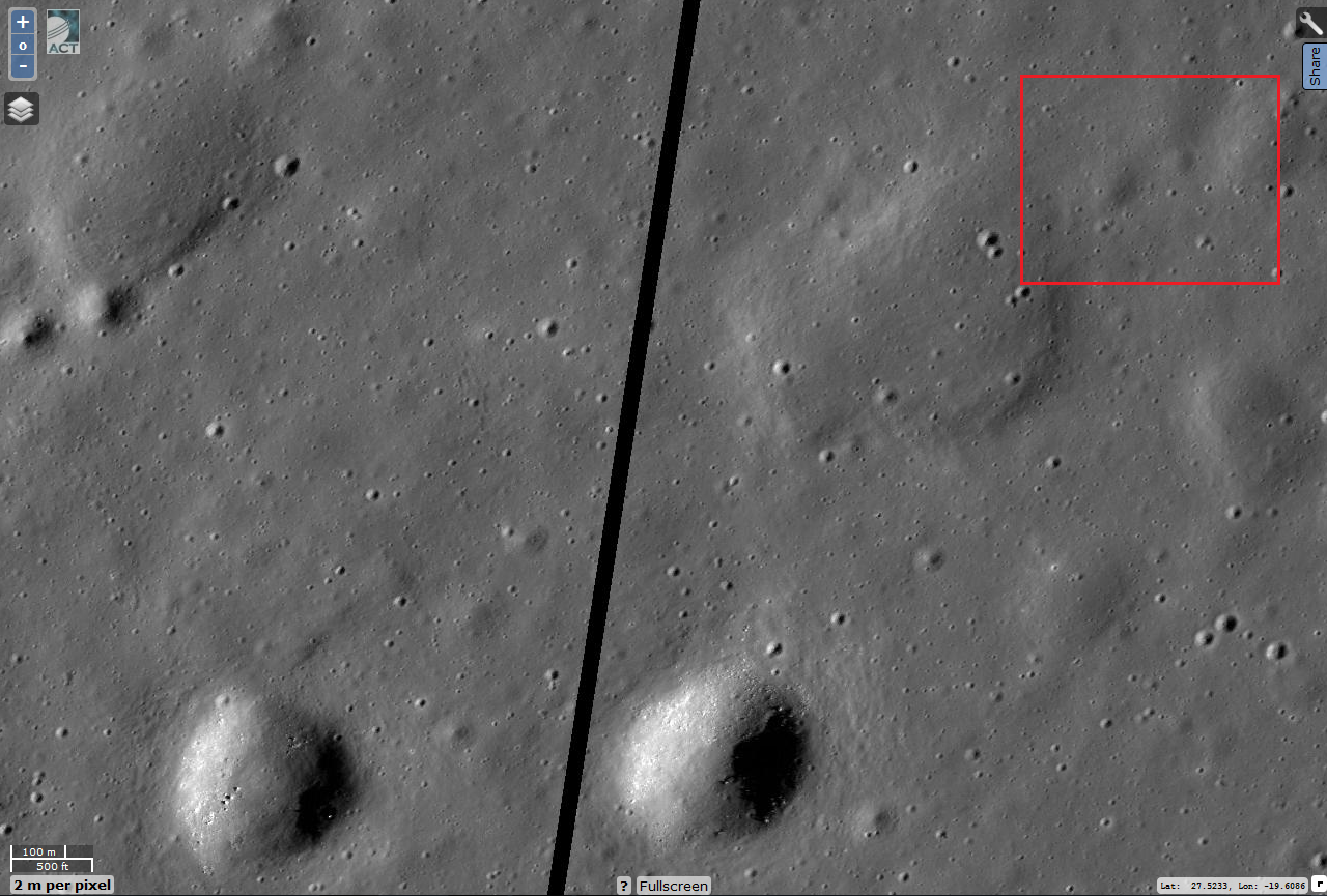 UFO CLICK: Odd Humanoid Figure Spotted on the Moon