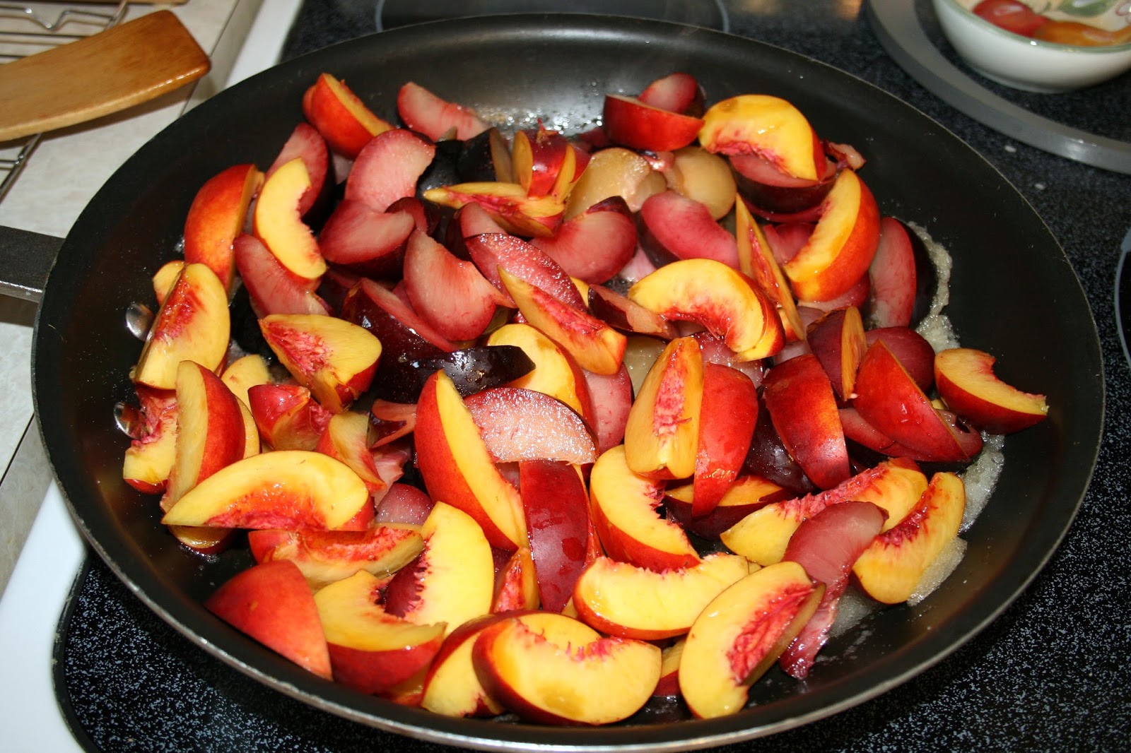 one clever mom: TWD: Baking with Julia - Johnnycake Cobbler