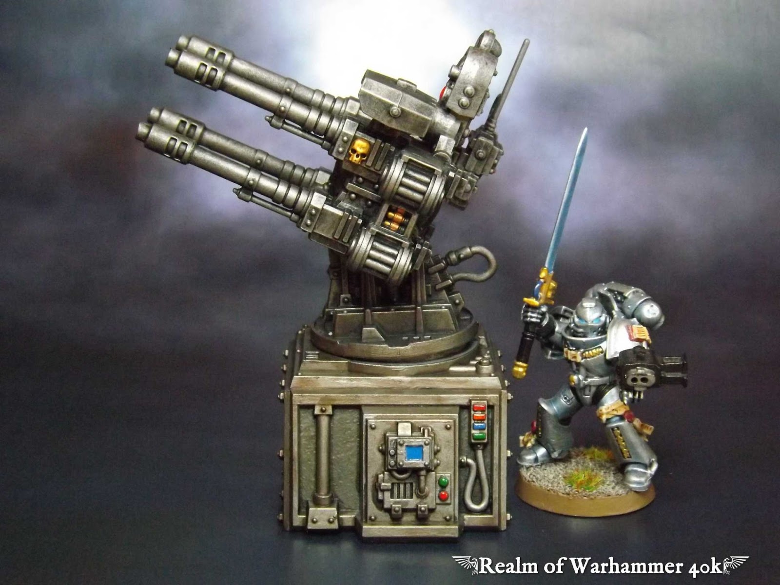 Bespoke Gamer: Aegis Defence Line and Quad Gun