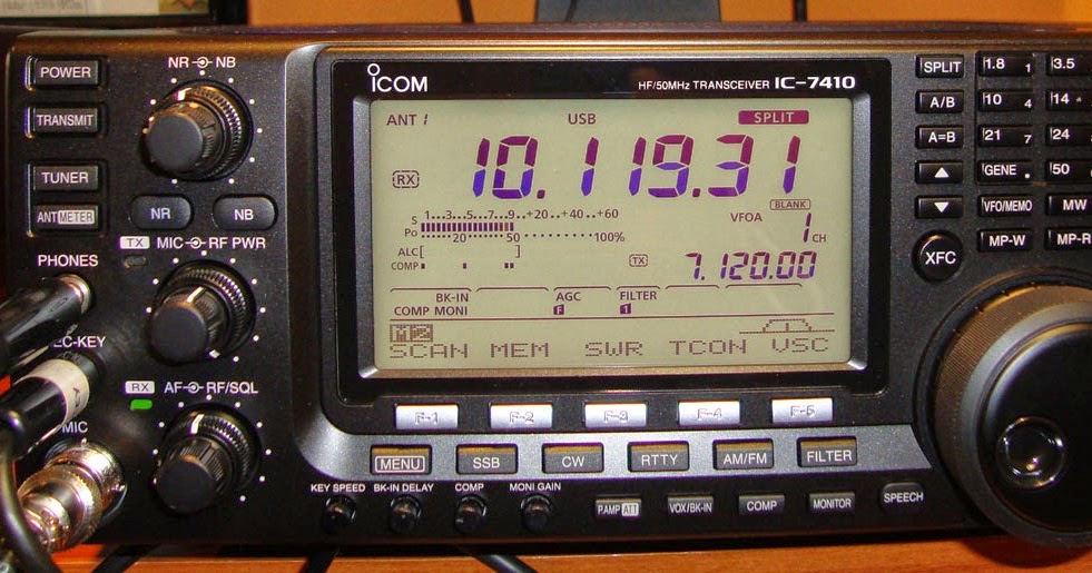 EC5M ex.EA5AEL: ICOM 7410 OVERSHOOT