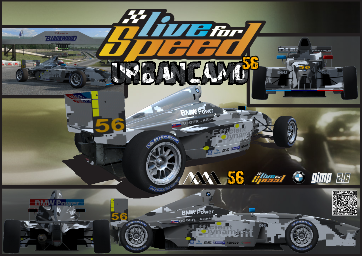 IVIVI blog: live for speed fbm urban camo skin