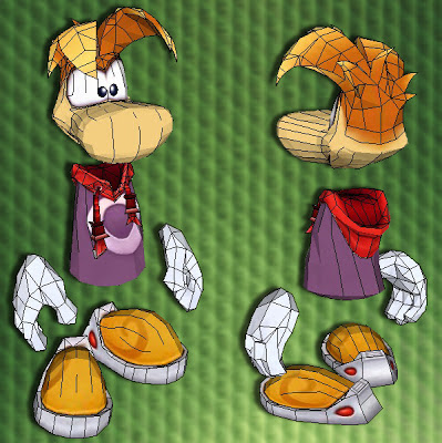 Rayman 3 Papercraft | Papercraft Paradise | PaperCrafts | Paper Models ...
