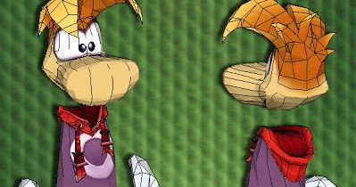 Rayman 3 Papercraft | Papercraft Paradise | PaperCrafts | Paper Models ...