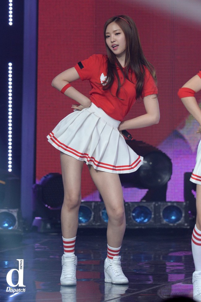 Idols femeninas abren la temporada de faldas en Corea con lindos ...