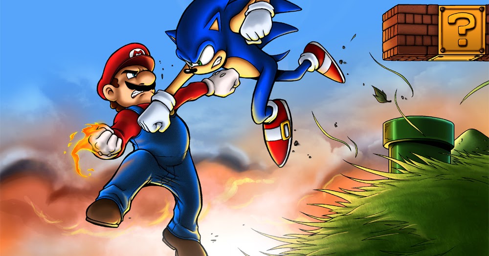 La batalla Super Mario vs Sonic a través de los responsables de 'Juerga ...