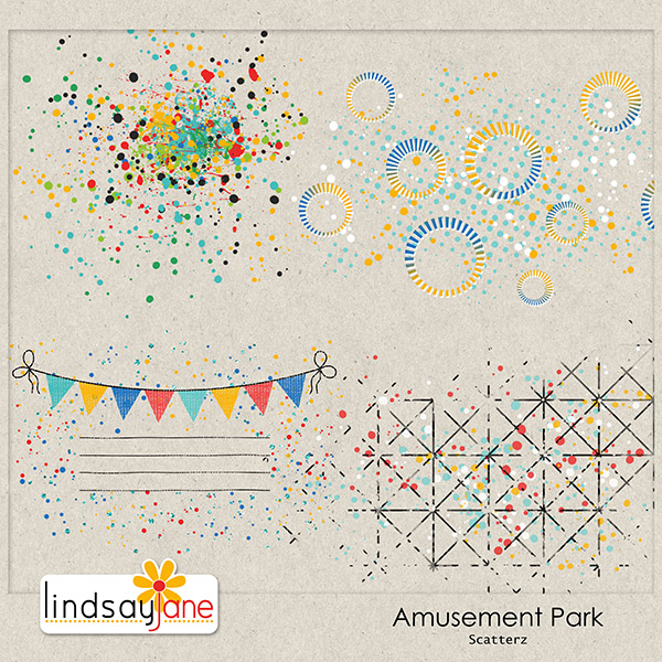 Lindsay Jane Designs: Amusement Park and Page Borders 20