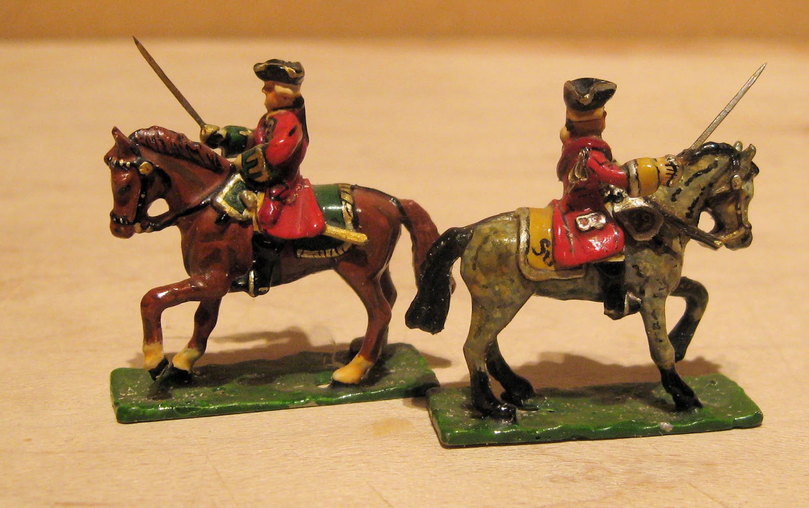 Vintage Wargaming: Bill Lamming's lost range - Seven Years War