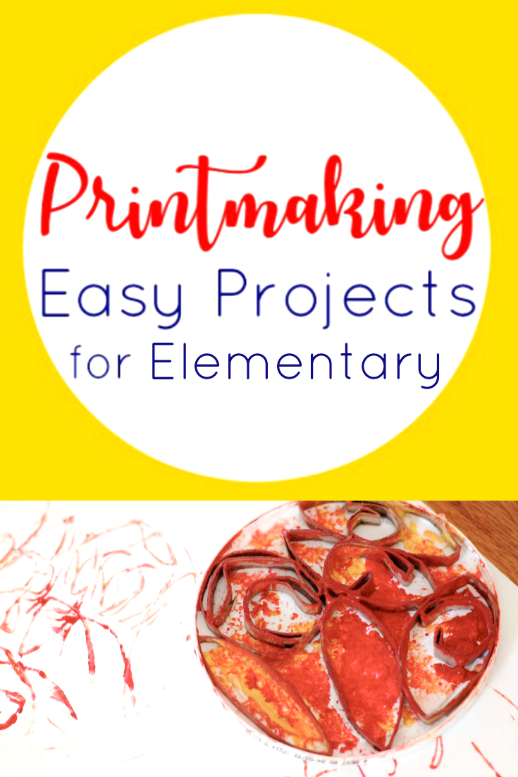 Easy Printmaking Activities for Elementary Kids - FreshlyPlanted