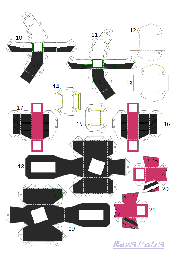 PUTRA'S BLOG: My PaperCraft (2nd) : Kamen Rider Decade