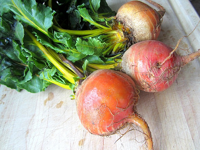 Roasted Beet, Potato & Corn Salad