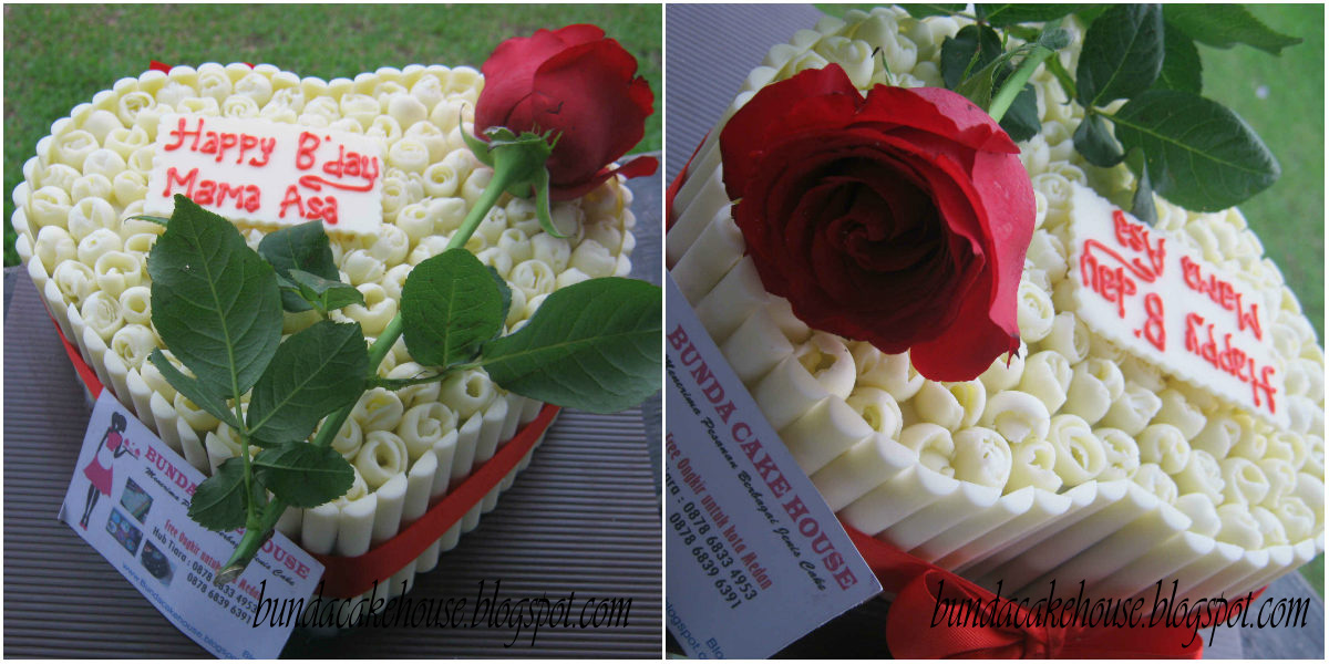 White Blackforest Cake Medan ~ Bunda Cake House Medan