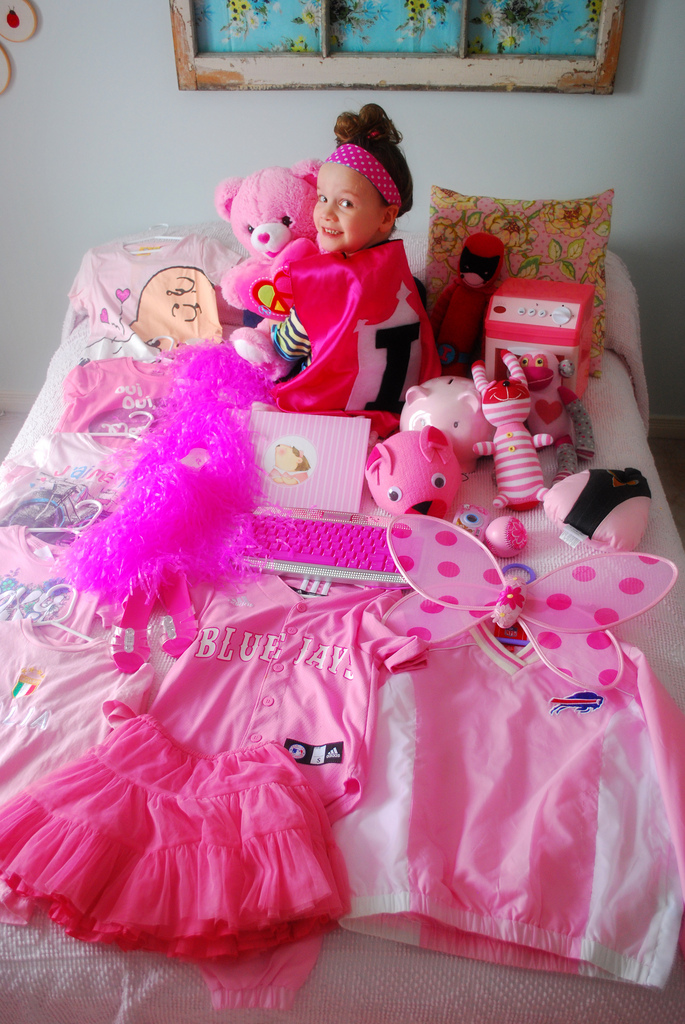 the boo and the boy: boo's pink project