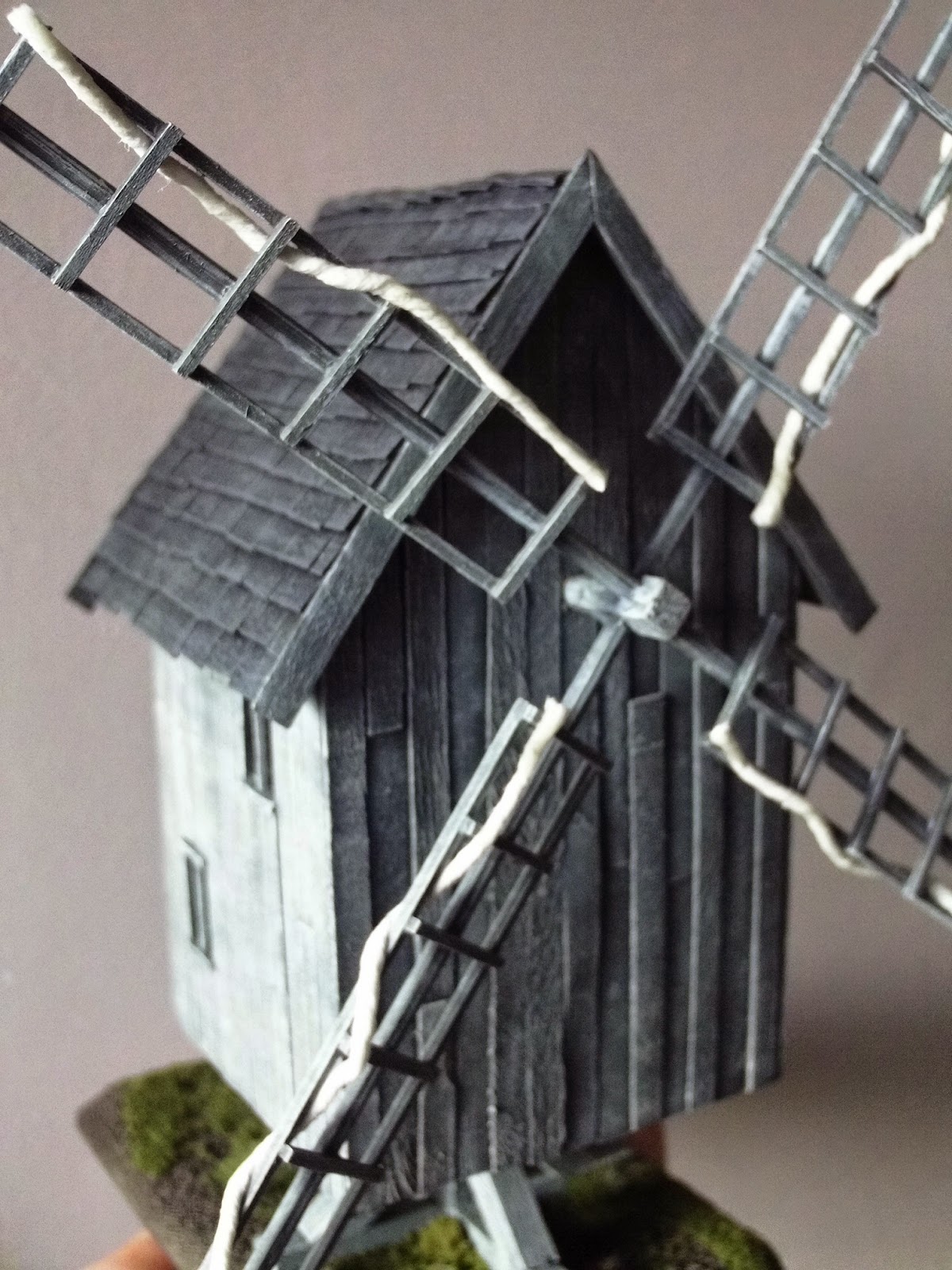 Ubique: Medieval Windmill, Scratch Built
