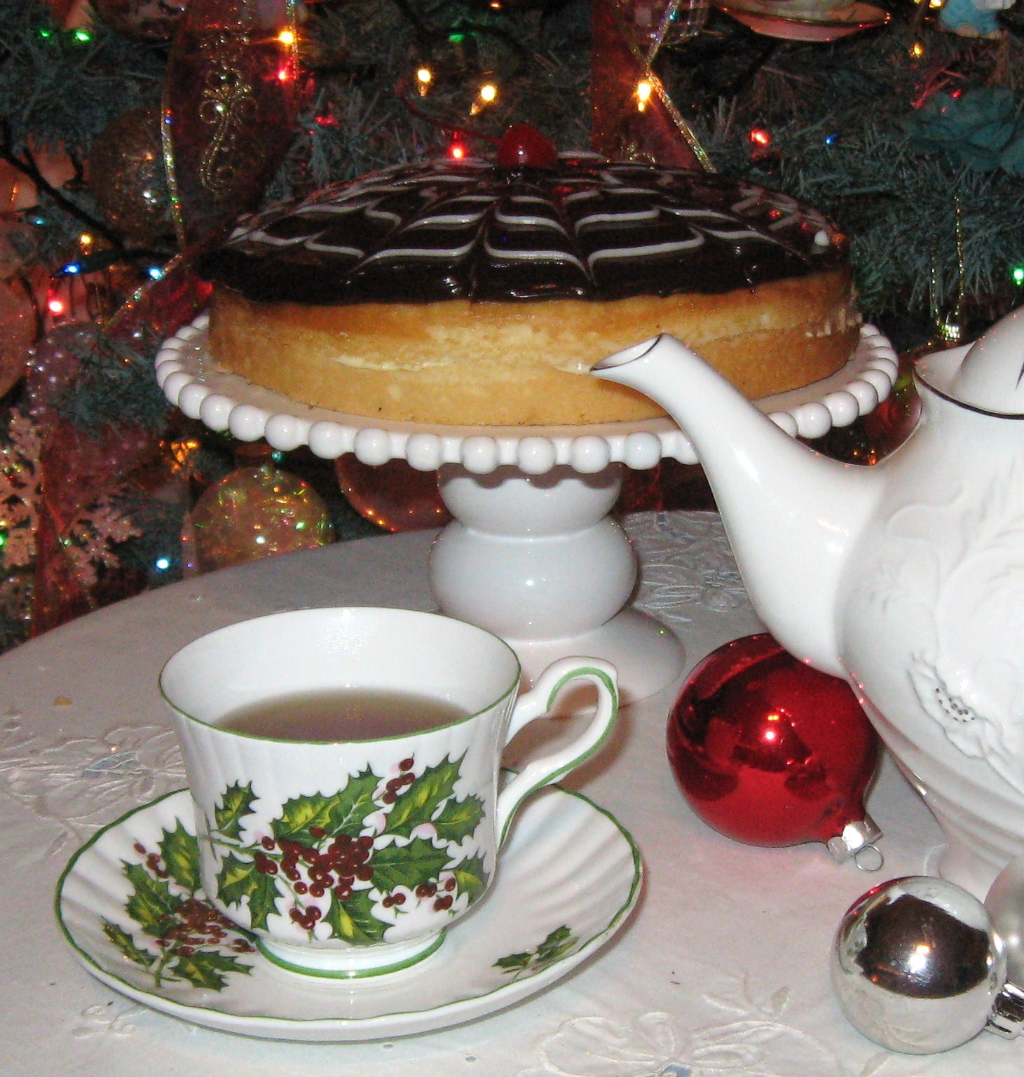 Rose Chintz Cottage: Embrace the Season Christmas Tea