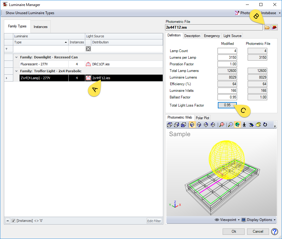 BIM Chapters: Lighting Analysis Module at NDSU