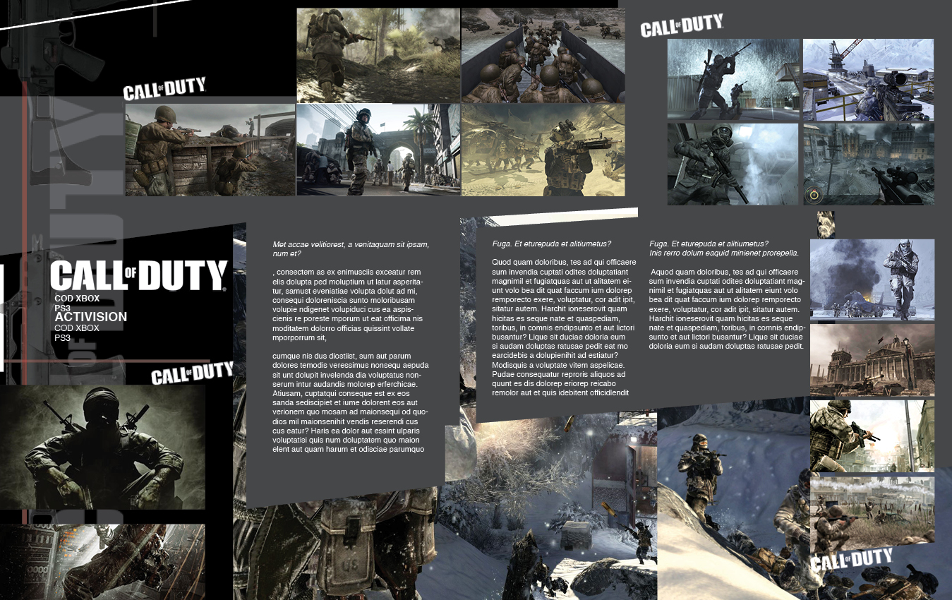 Graphicalistic: IDN magazine layout mockups