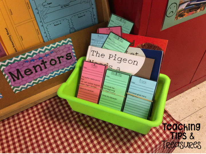Teaching Tips and Treasures: Write On! Mentor Text Independence!