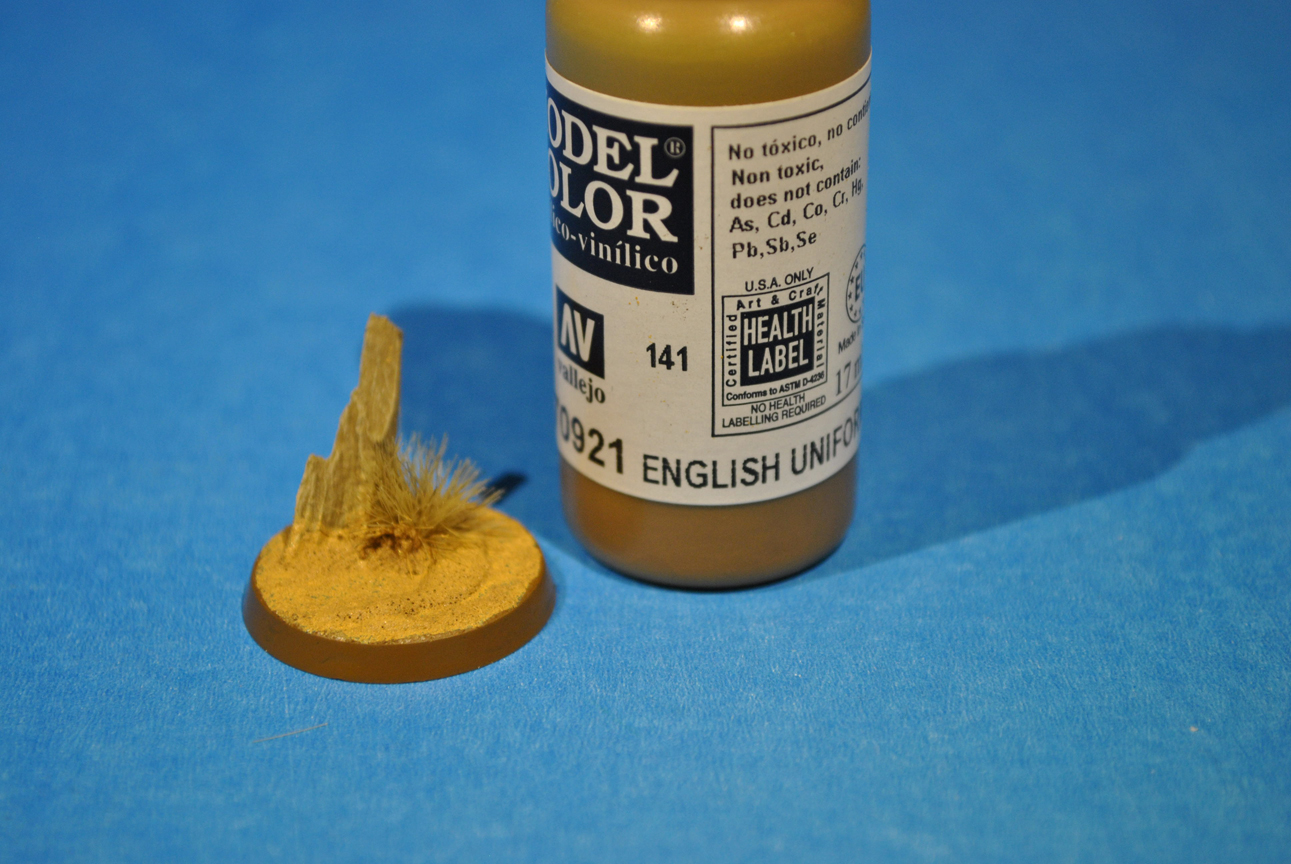 The Miniature Apocalypse: Basing figures - Desert Sands