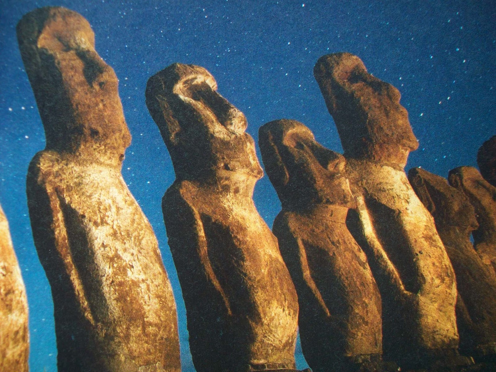 SABIDURÍAS DE LAS CULTURAS ANTIGUAS: Los Moai de Rapa Nui: significado ...