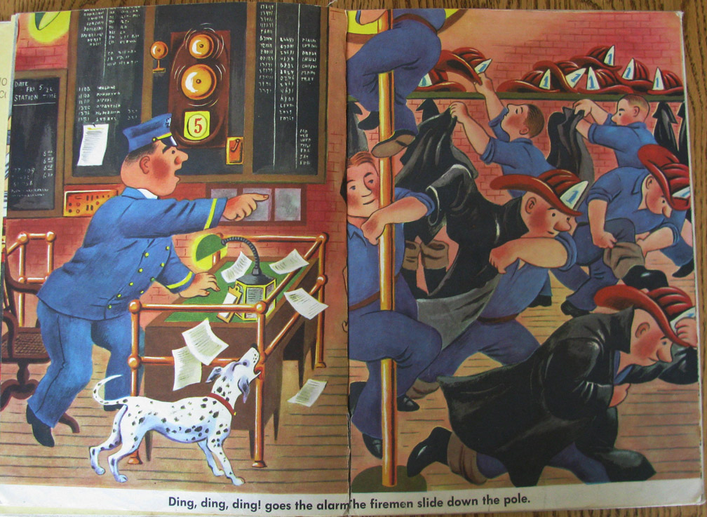 The Art of Children's Picture Books: The Great Big Fire Engine Book ...