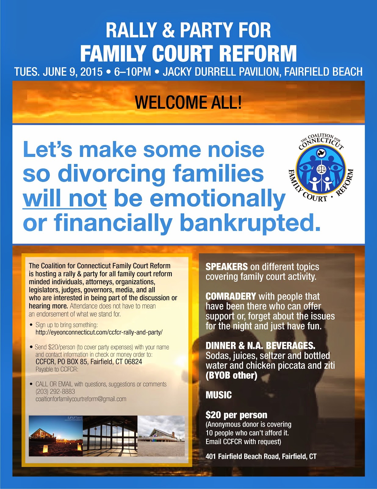 Divorce in Connecticut: CT COALITION FOR FAMILY COURT REFORM HOLDS ...