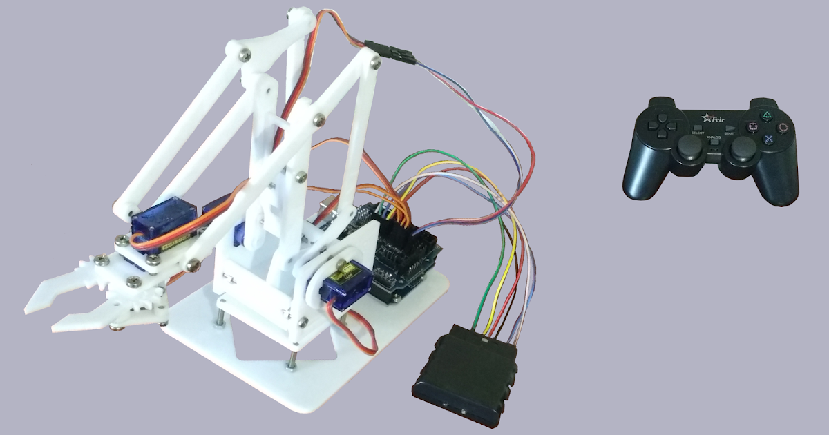 Arduino - Vladcontrol: Braço Robótico