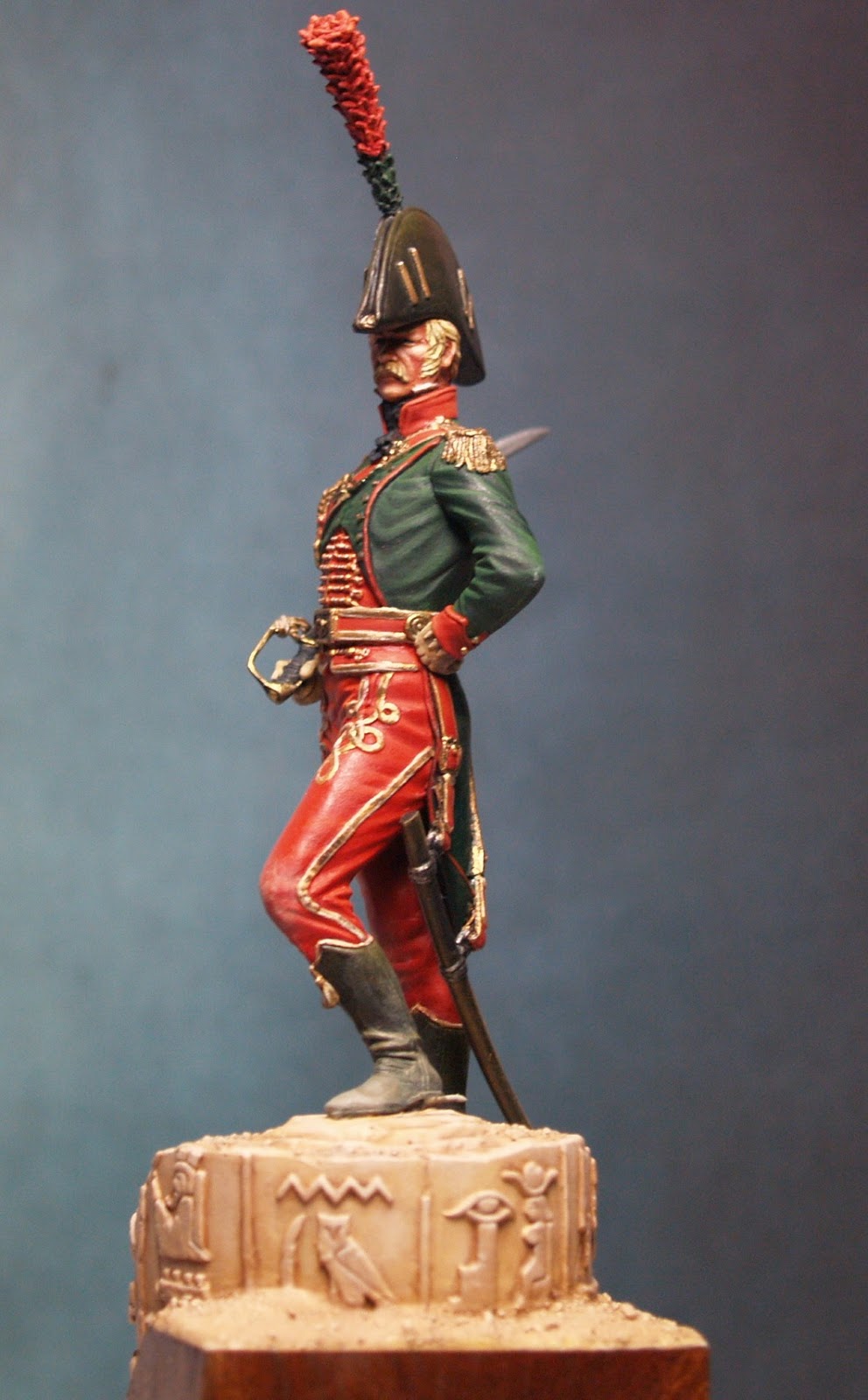 Miniatures, Paint and History: Officer of the Guide 1798 Egypt 75mm ...