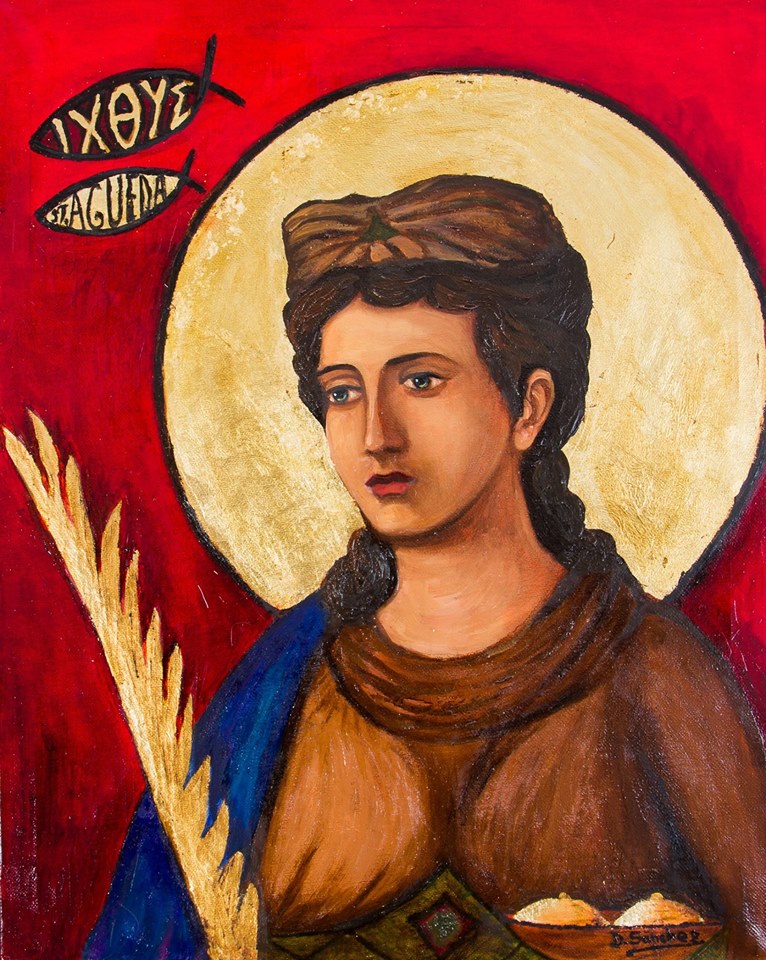 Santa Águeda Patrona de Sorihuela del Guadalimar: ORACIÓN A SANTA ÁGUEDA.