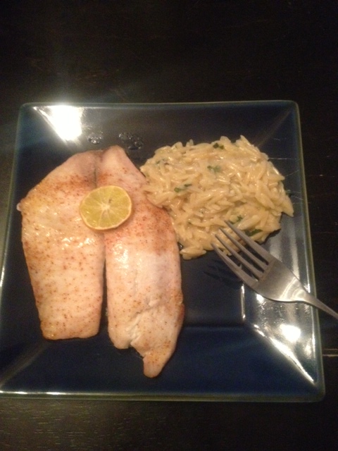 Chef Carling: Orzo with Basil and Parmesan Cheese